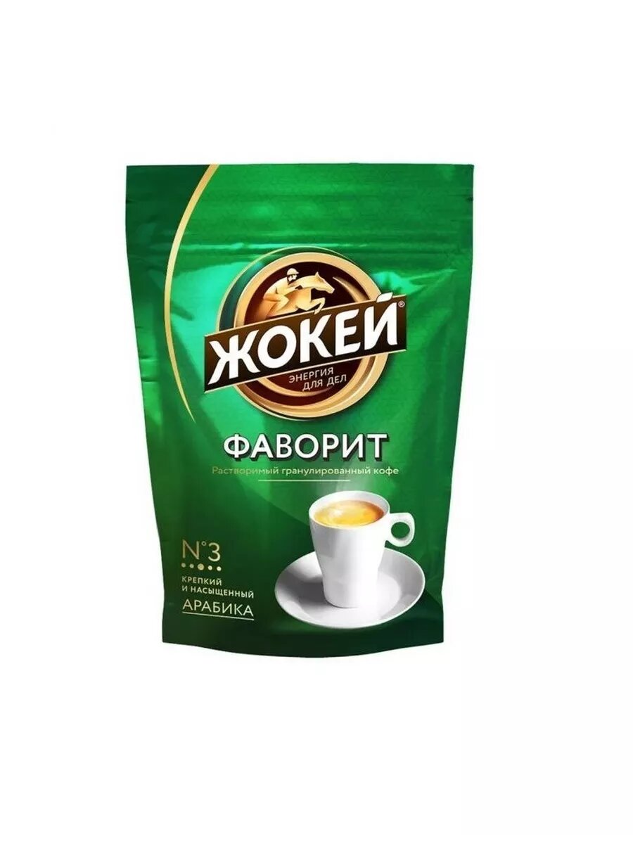 Кофе растворимый Жокей "Фаворит", арабика, гранулированный, 150г