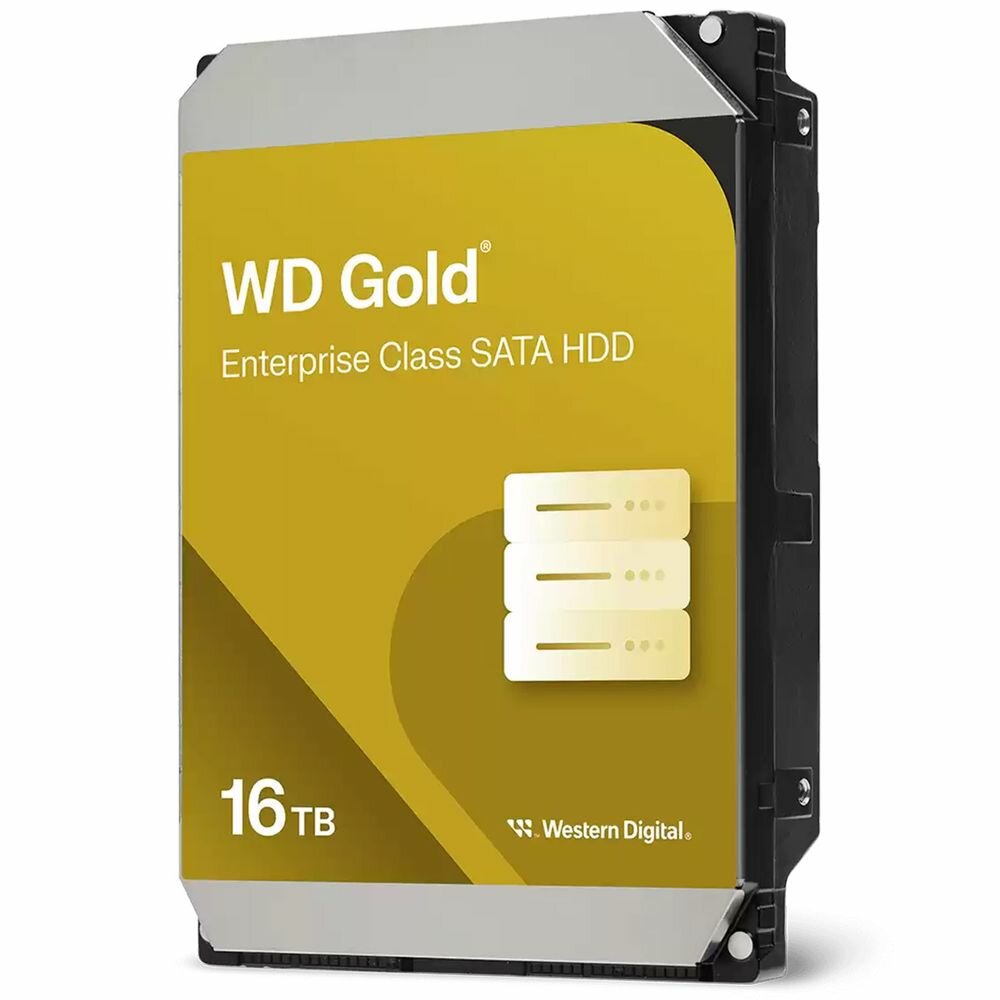 Жесткий диск WD GOLD WD161KRYZ 16ТБ 3,5" 7200RPM 512MB (SATA-III)