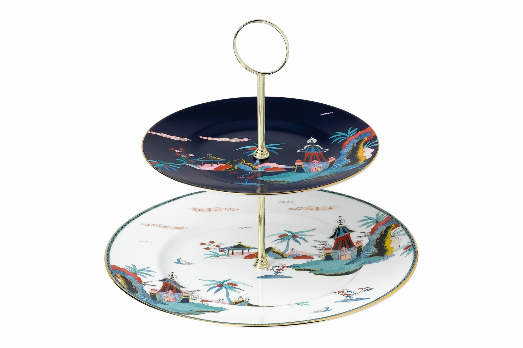 40035118 Этажерка для пирожных 2 яруса, "Wonderlust Teaware", Wedgwood