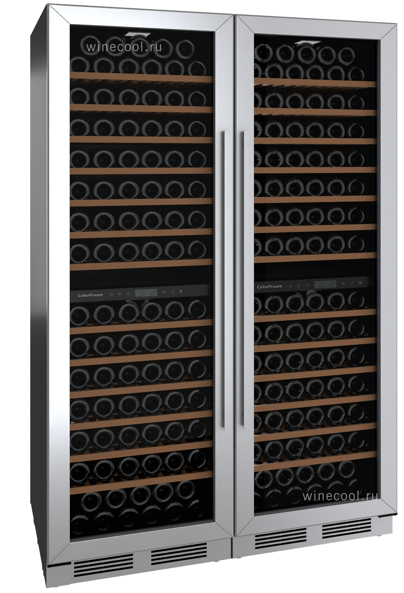Винный шкаф Cellar Private CP165-2T двойной