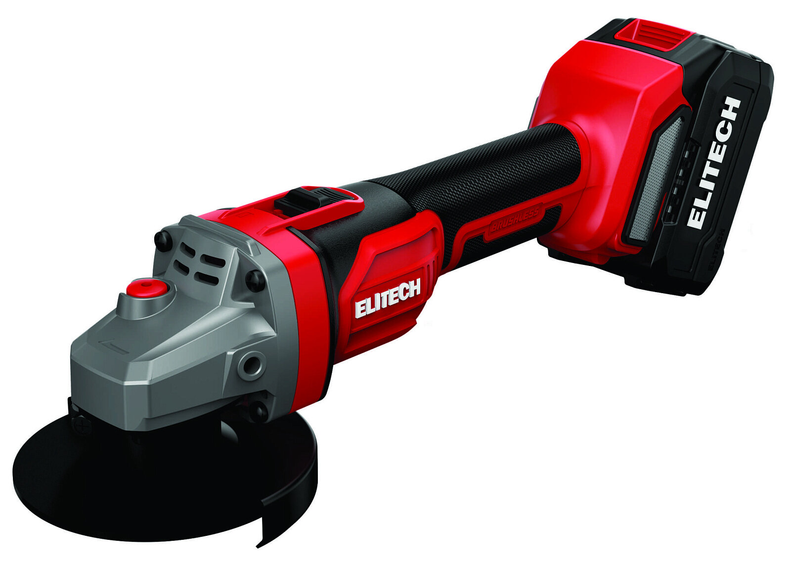 Аккумуляторная УШМ Elitech МШУ 2012БЛ с одним аккумулятором на 20V (E2213.046.01) диск 125мм