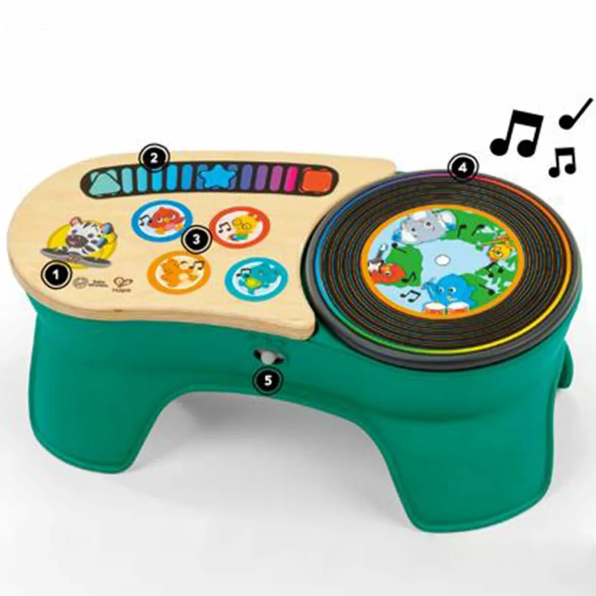 Игрушка музыкальная HAPE Диджейский пульт проигрыватель