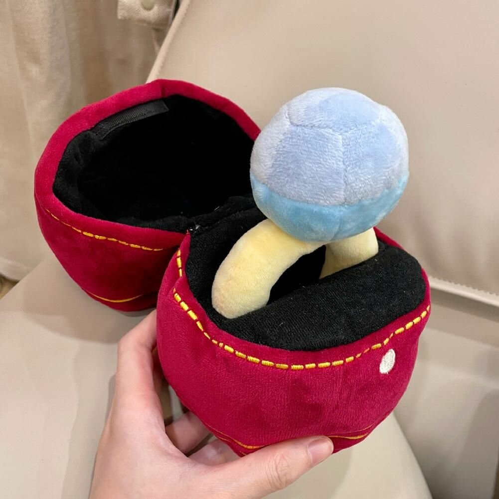 Набор колец с бриллиантом, плюшевая игрушка, забавные игрушки большого размера, креативный дизайн для детей