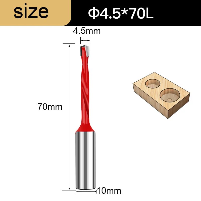 Tideway ружейное сверло 4-30 мм 4.5x70L