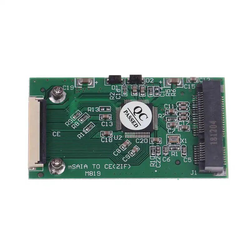 Mini Msata Pci-E 1,8 дюйма Ssd до 40 контактов Zif Ce кабель адаптер преобразователь карты