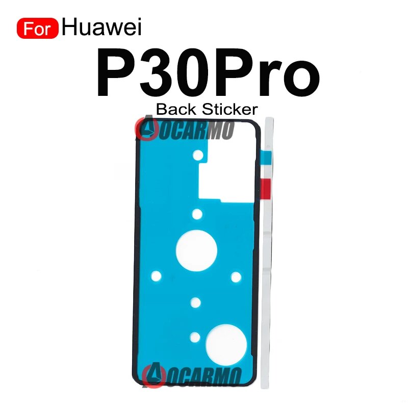 Для Huawei P30 P40 Pro P40pro передний ЖК-дисплей водонепроницаемая наклейка задняя крышка клейкая клейкая лента запасная часть P30Pro--Back