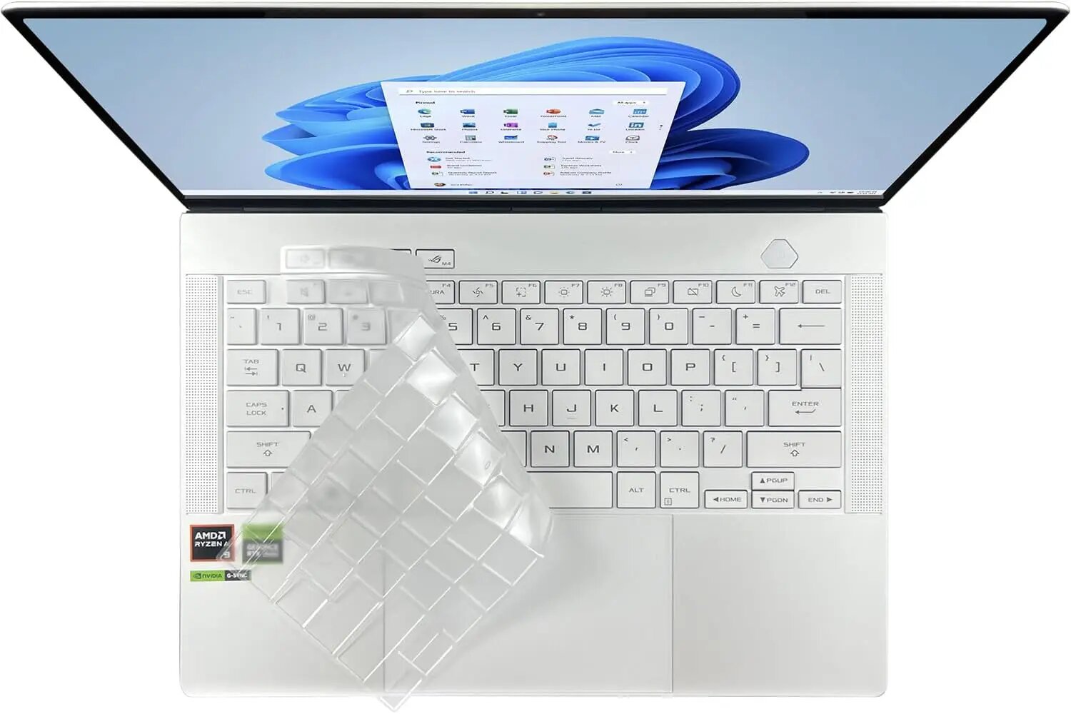 ТПУ силиконовый защитный чехол для клавиатуры ноутбука ASUS ROG Zephyrus G14 (2024) GA403 GA403U GA403UV GA403UU GA403UI 14 дюймов