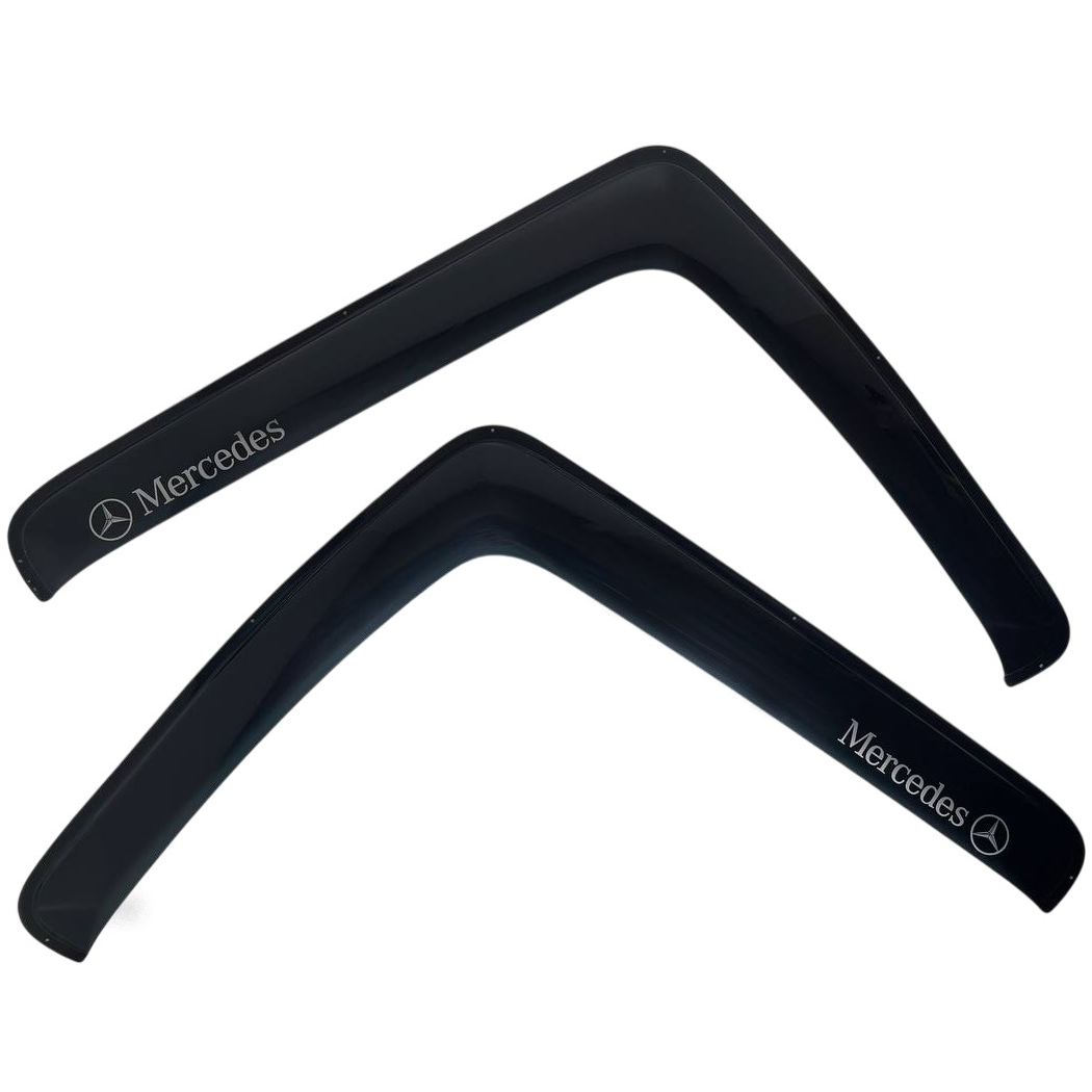 Дефлектор двери (ветровики) с лого на Mercedes-Benz Axor