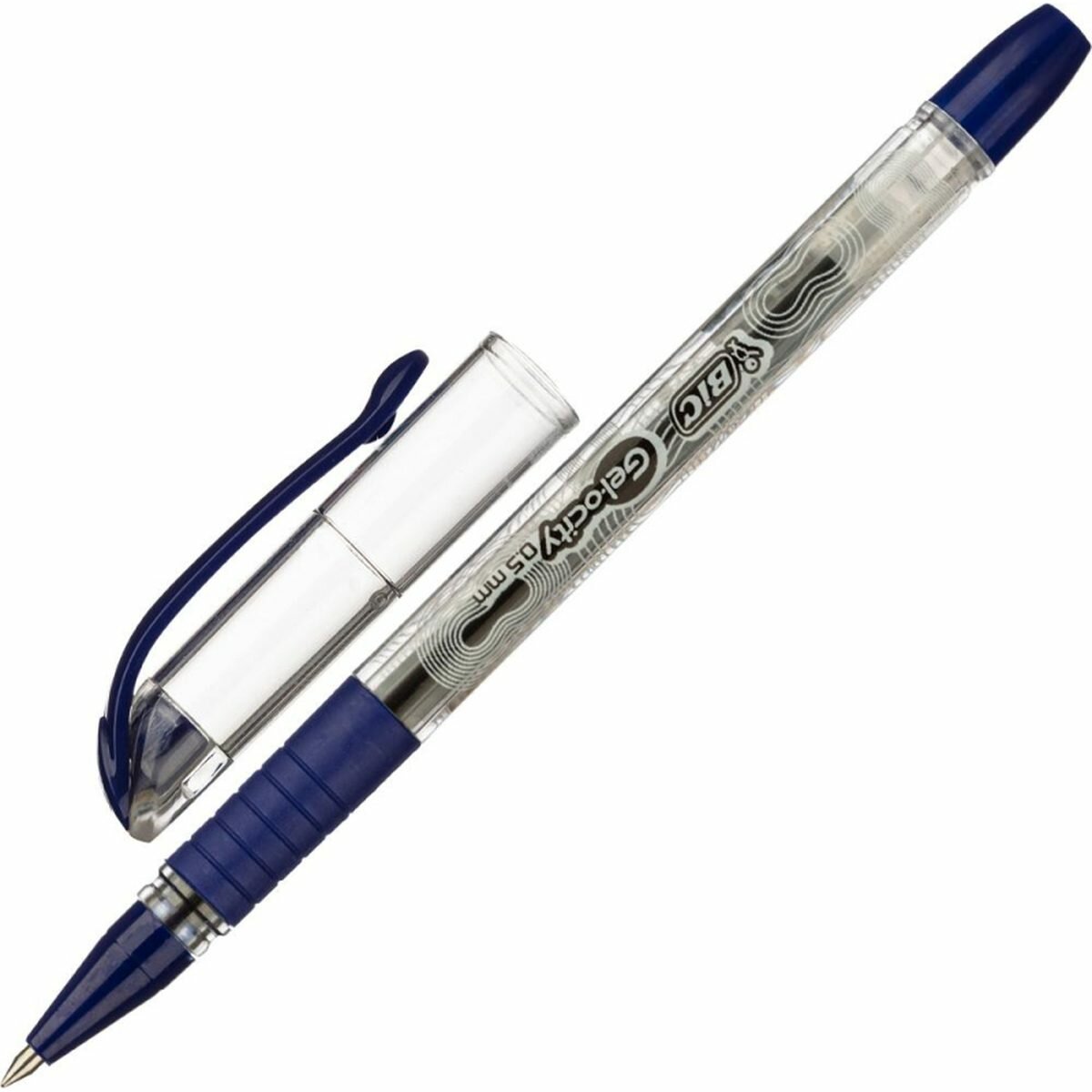 Ручка гелевая BIC Gelocity Stic (0.29мм, синяя) (CEL1010265), 1шт.