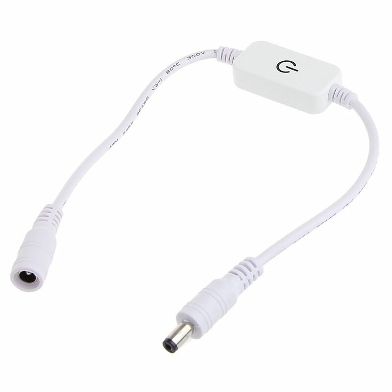 Светодиодный диммер для постоянного тока 12 В-24 В/4 А, одноцветная светодиодная лента, сенсорный переключатель вкл./выкл.