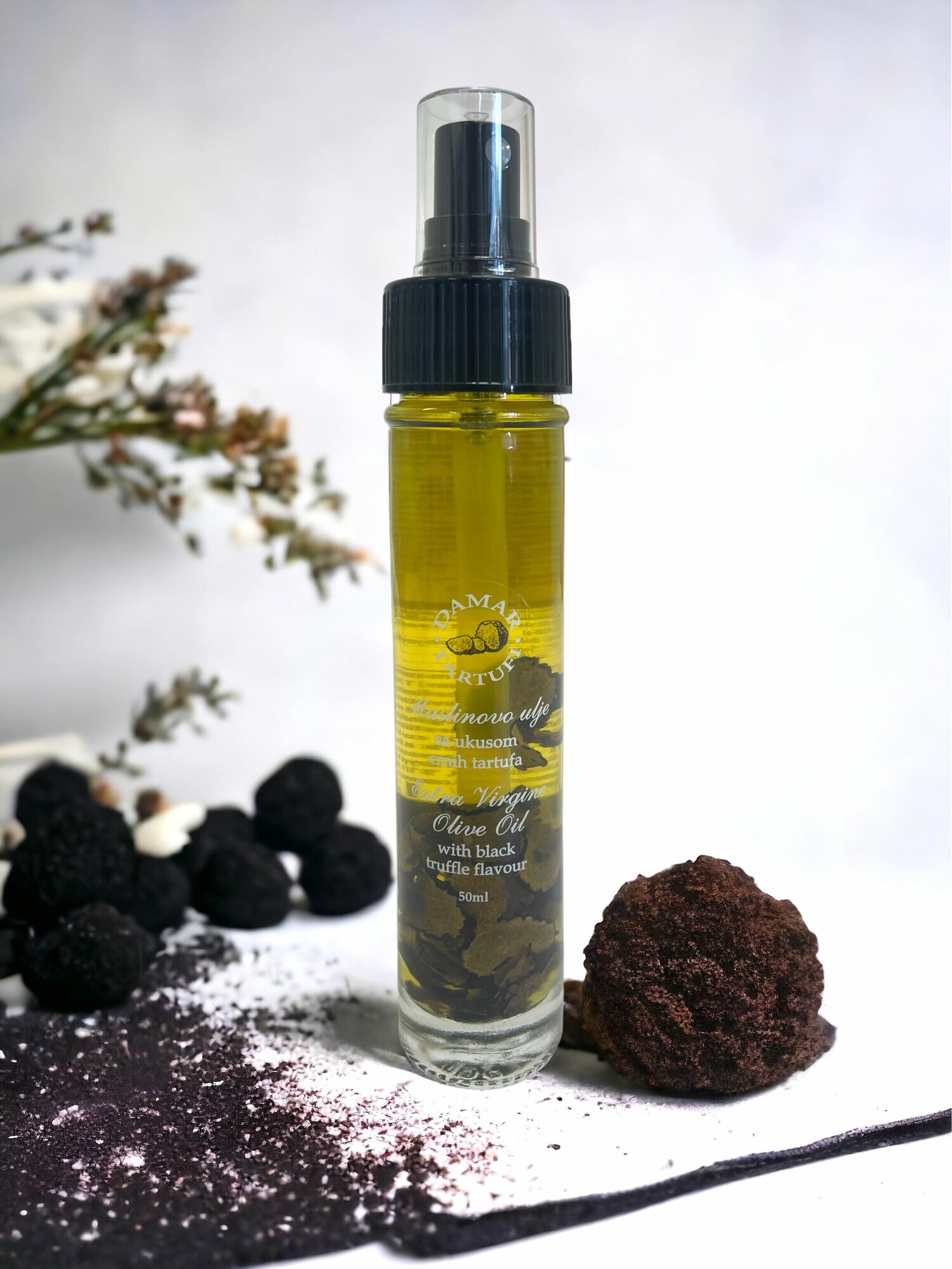 Оливковое масло с черным трюфелем (10%) 50 мл