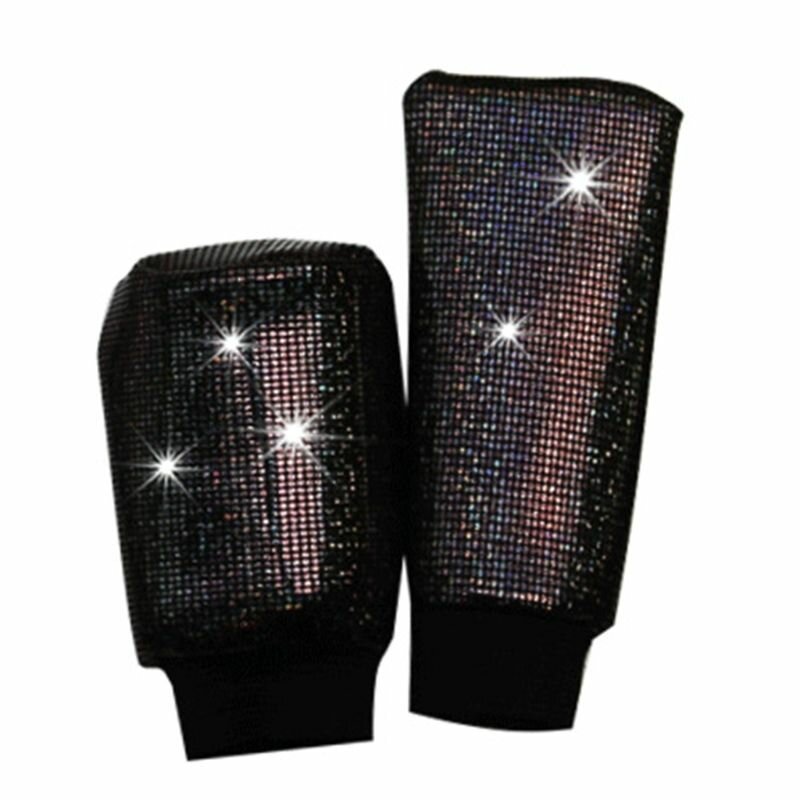 2 шт, блестящий чехол для переключения передач ручного тормоза, сверкающий автомобильный внедорожник, дышащая противоскользящая защита, аксессуары интерьера