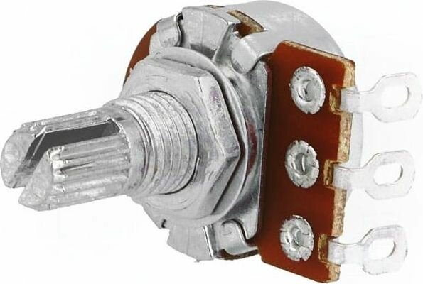 Потенциометр SR Passives R16148-1A-1-B5K осевой однооборотный 5кОм 125мВт 20% на кабель 1 шт