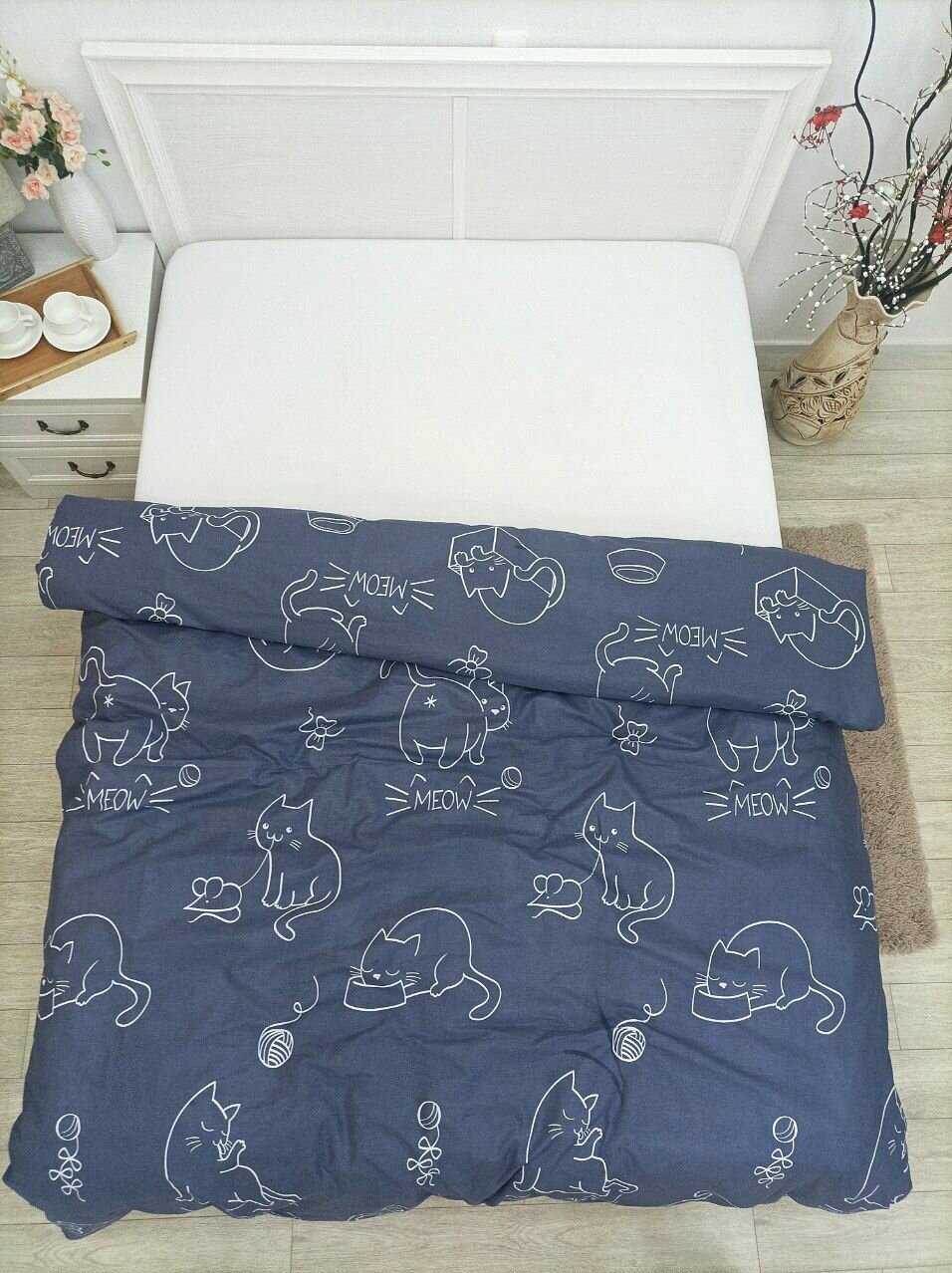 Enamorado пододеяльник евромакси 220х240 см, бязь 100% хлопок