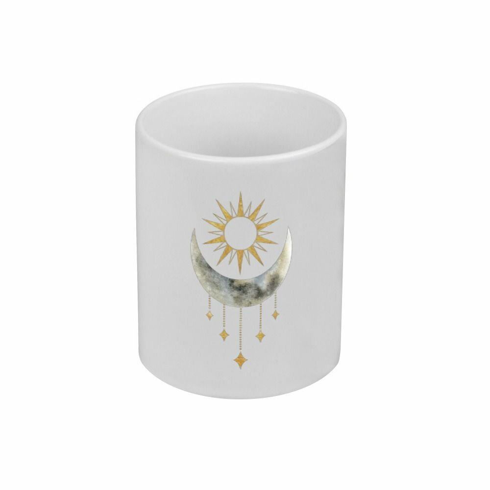 Кружка Солнце и луна. Магические символы