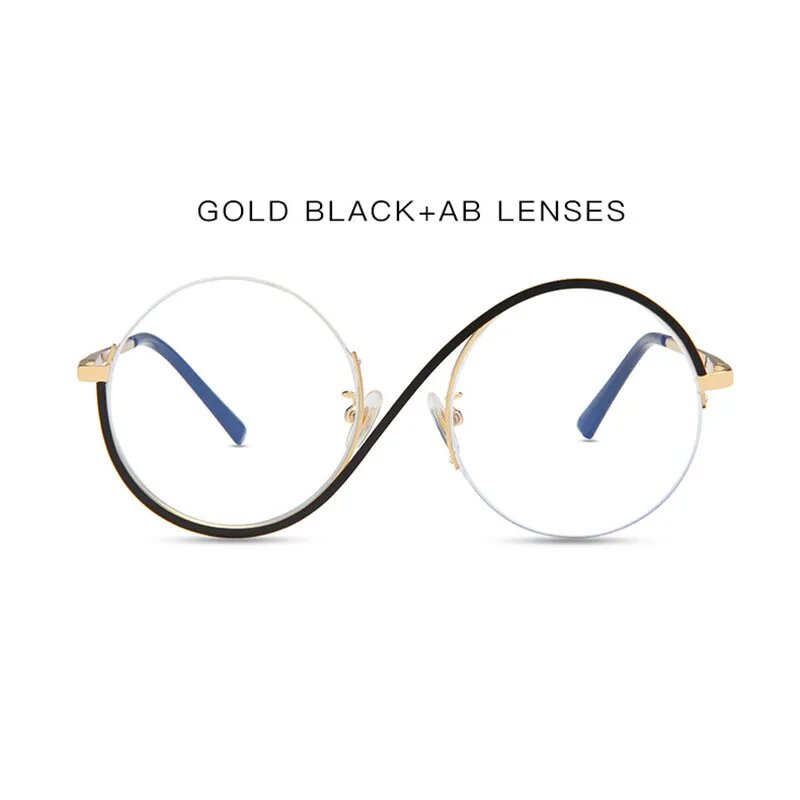 Очки GOLD BLACKAB LENSES, металлические