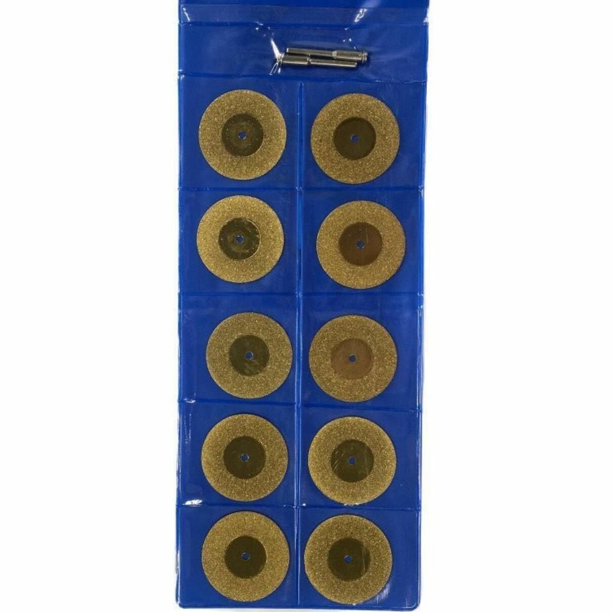 Диски алмазные для гравера 40 мм, для кафеля, керамогранита, 10 шт