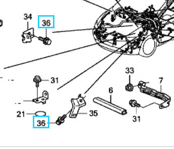 Болт-шайба 6X16 (Оригинал)