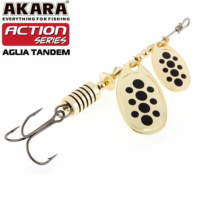 Блесна вращ. Akara Action Series Aglia Tandem 2/4 11гр. 2/5 oz. A03