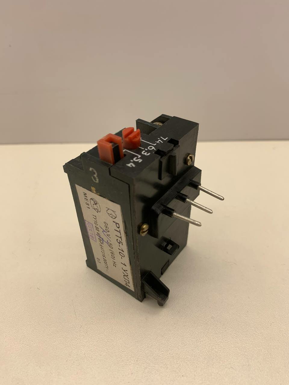 РТТ5-10-1 УХЛ4 Кашин, 5,4-7,4A, Реле электротепловое токовое, 660V, 50-60Hz