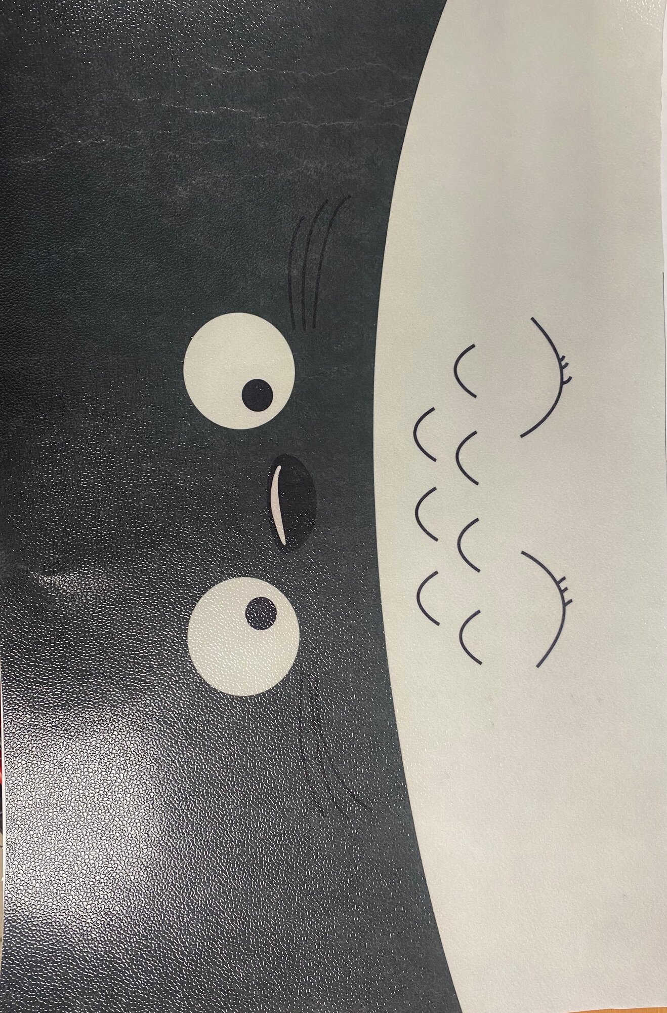 Коврик на стол Канцеляриум Глазки 40x60, МТ 01/3