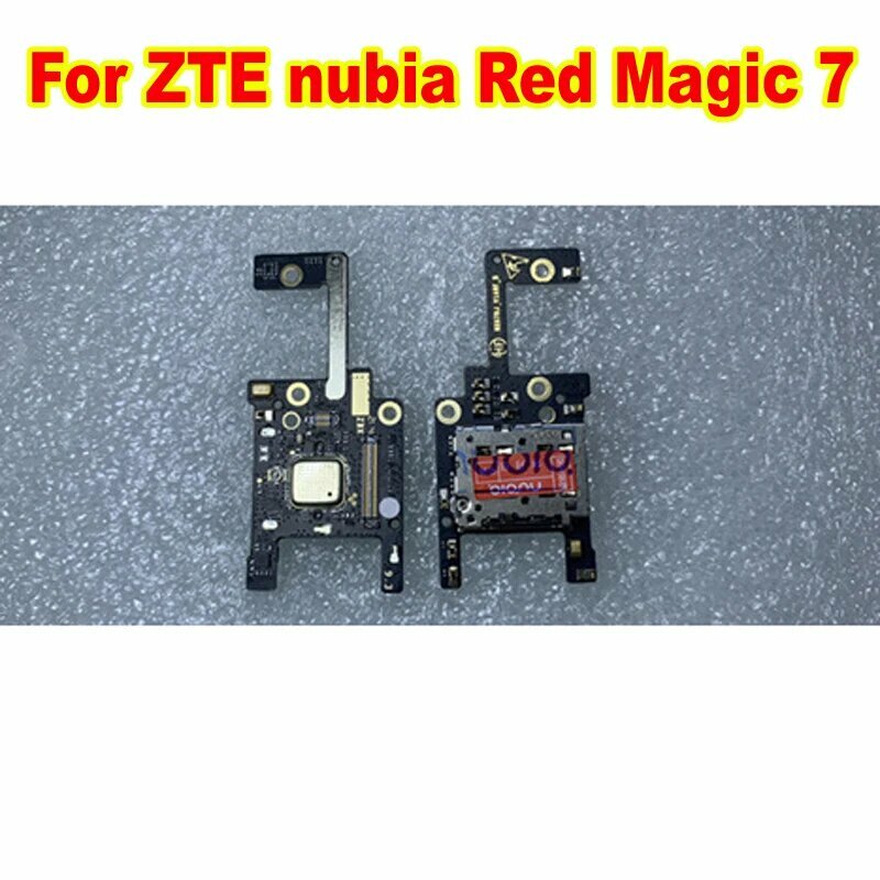 Оригинальный держатель слота для SIM-карты для микрофона для ZTE nubia Red Magic 7 NX679J, сменный гибкий кабель для телефона Magic7