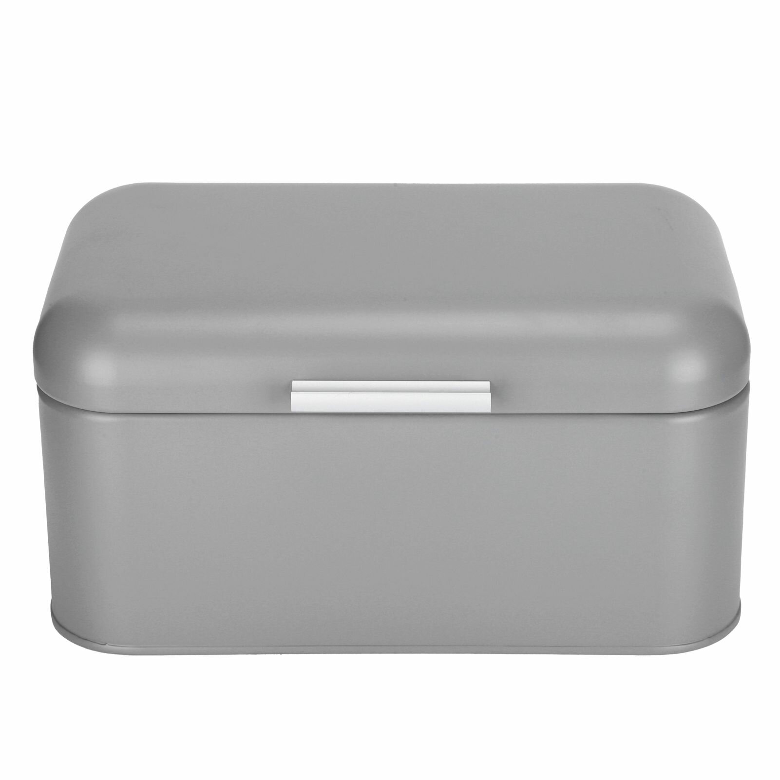 Ящик для хранения хлеба серый контейнер для выпечки и пищевых продуктов для кухни.