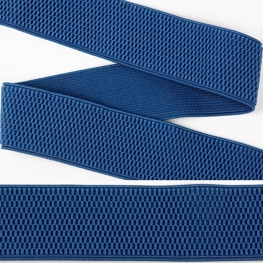 Резинка помочная TBY Ультра, 40 мм, 218 синий, 4 м+-0,5 м (TRY. RD.40218.4)