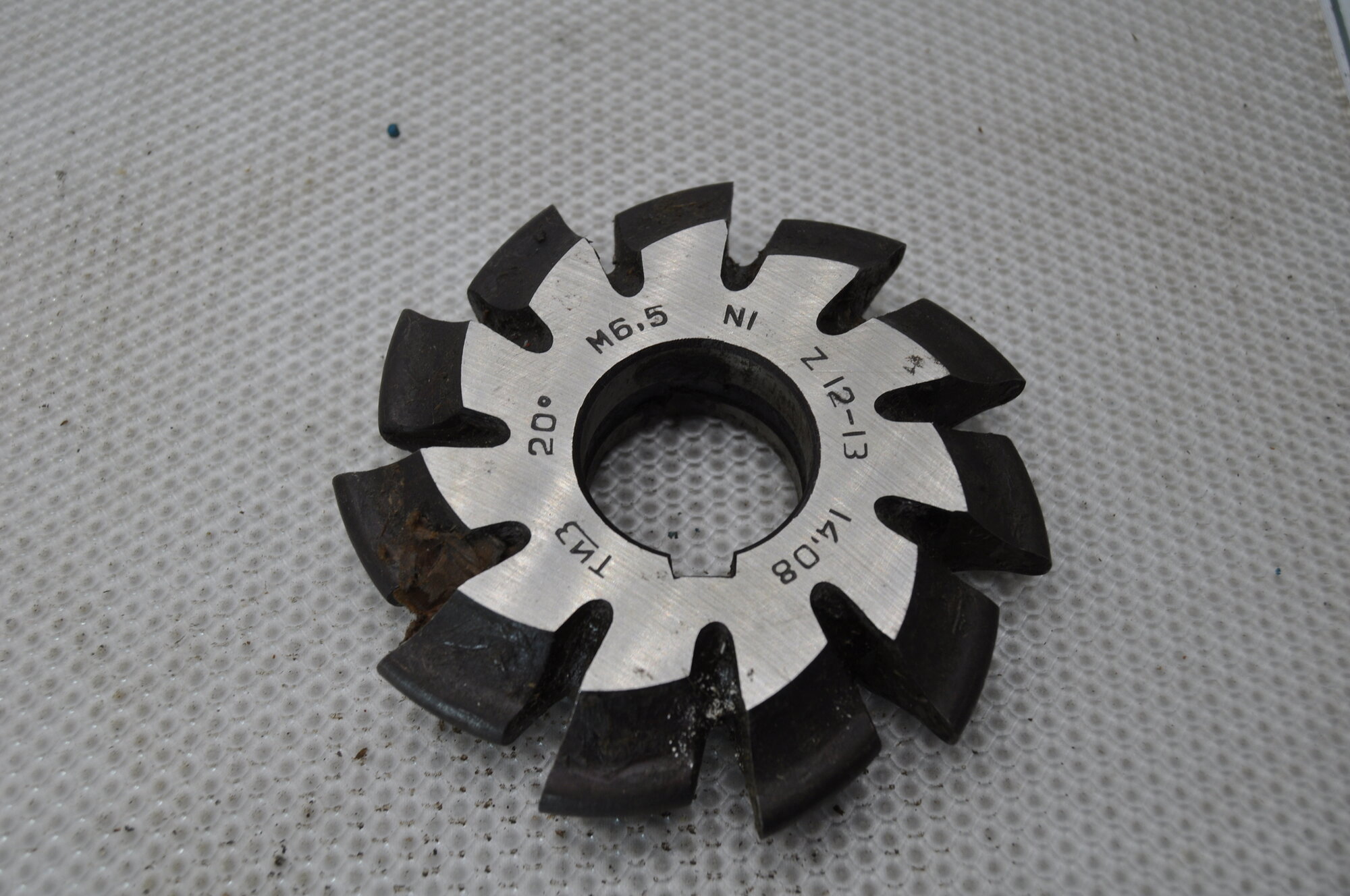 Фреза модульная М6,5 №1 (Р6М5) z 11