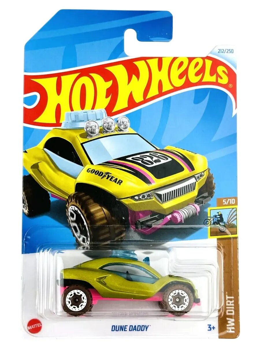 HTB28 Hot Wheels машинка металлическая игрушка коллекционная масштабная модель Dune Daddy Кейс 2024
