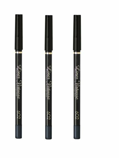 Карандаш для глаз Vivienne Sabo устойчивый гелевый Gel Eye pencil, Crayon Contour des Yeux Liner Virtuose, тон 602, 3 шт