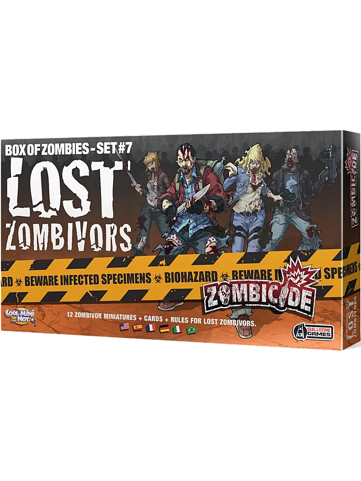 Дополнение Zombicide: Box Of Zombies #7 - Lost Zombivors на английском языке