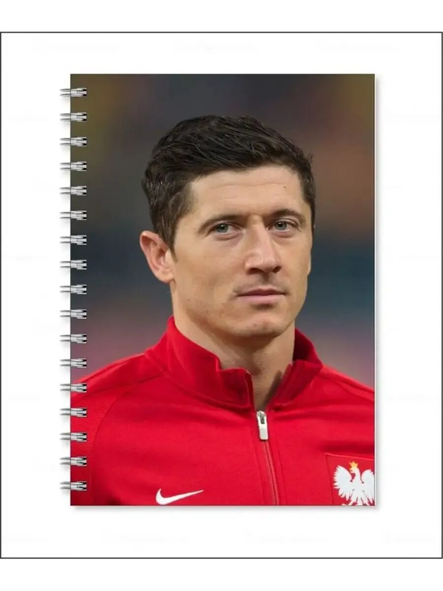 Тетрадь Роберт Левандовский, Robert Lewandowski №7, А4
