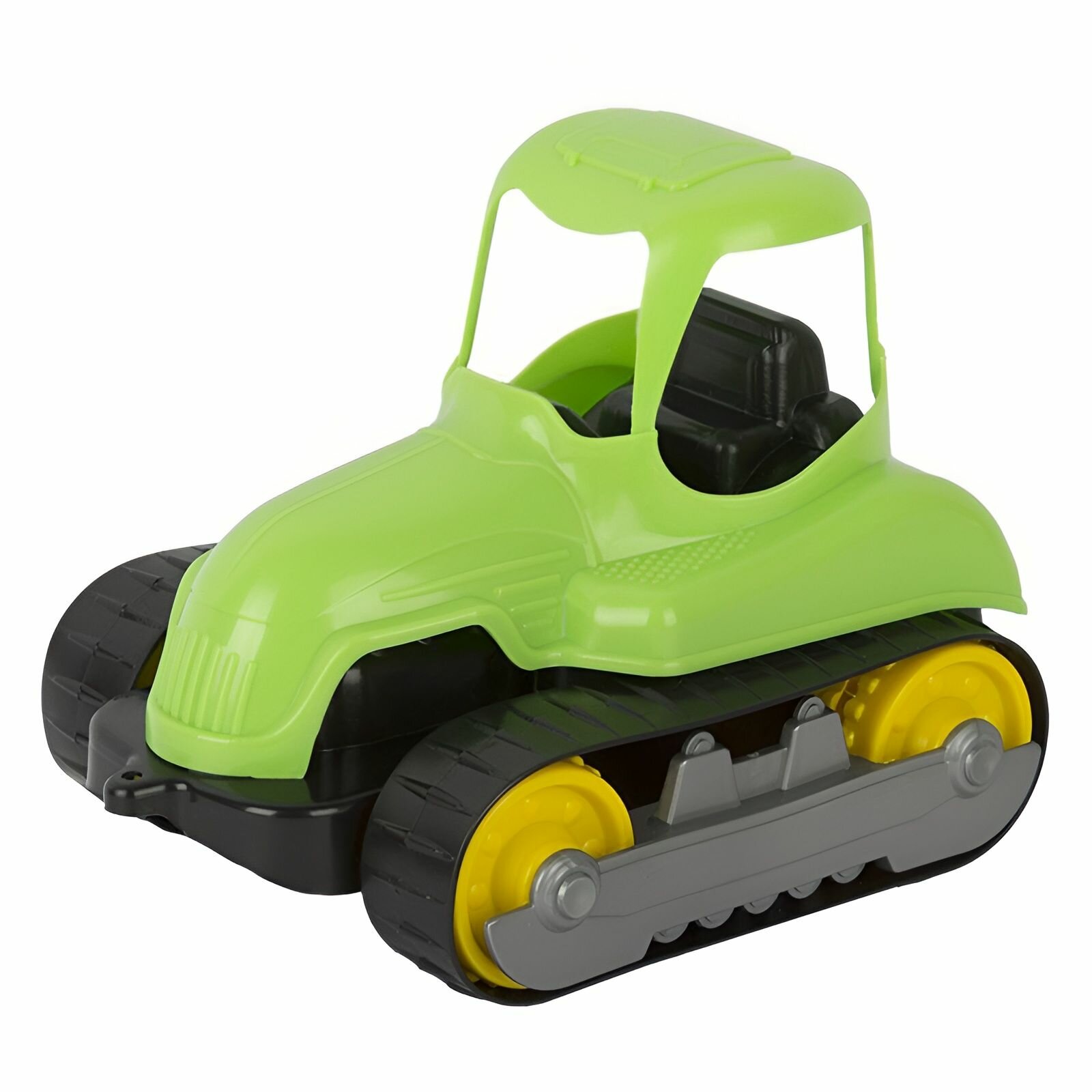 Гусеничный трактор, детская машинка для мальчика, пластиковая машинка-игрушка для сюжетно-ролевых игр