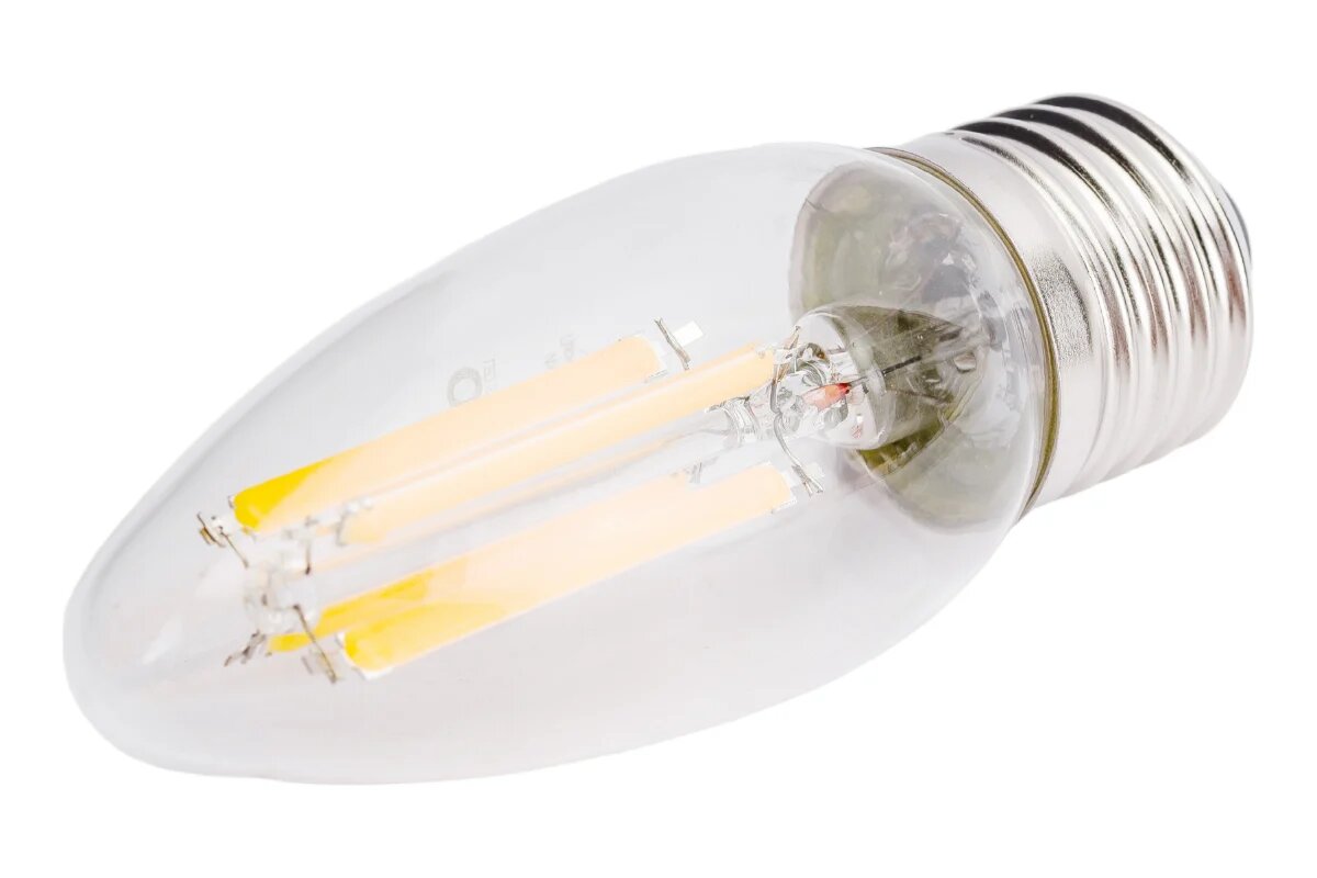 Osram лампа светодиодная филаментная LSCLB75 6W 827 230V E27 10x1 4058075687882