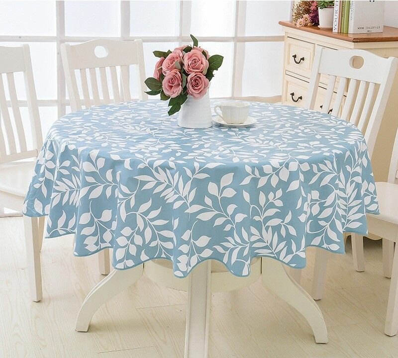 Клеенка на стол ПВХ, пластик, пенопласт, ткань 180x180см