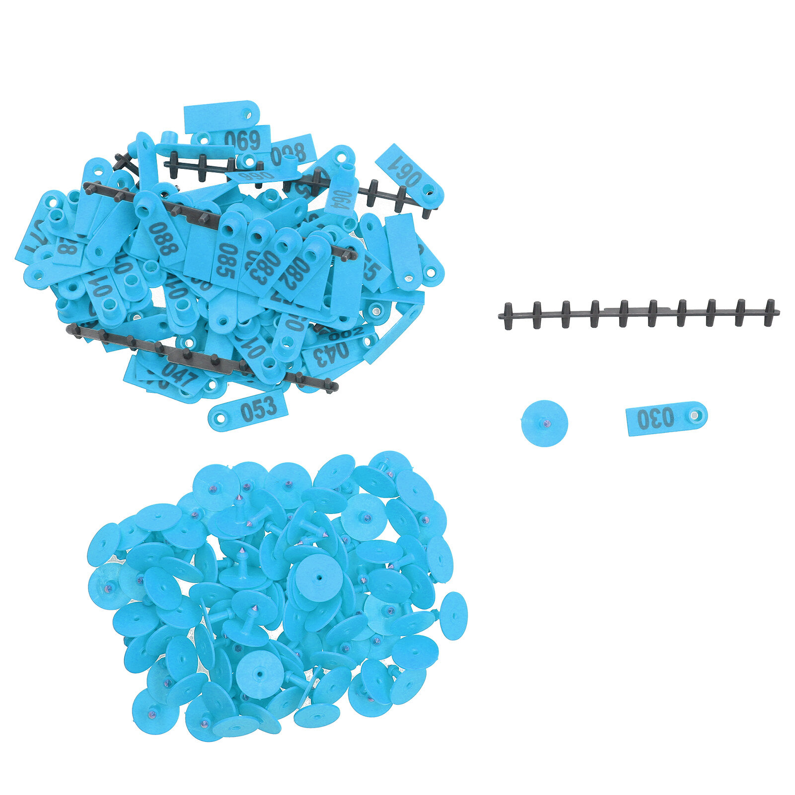 Пронумерованные метки ушных метков для овечьей коз