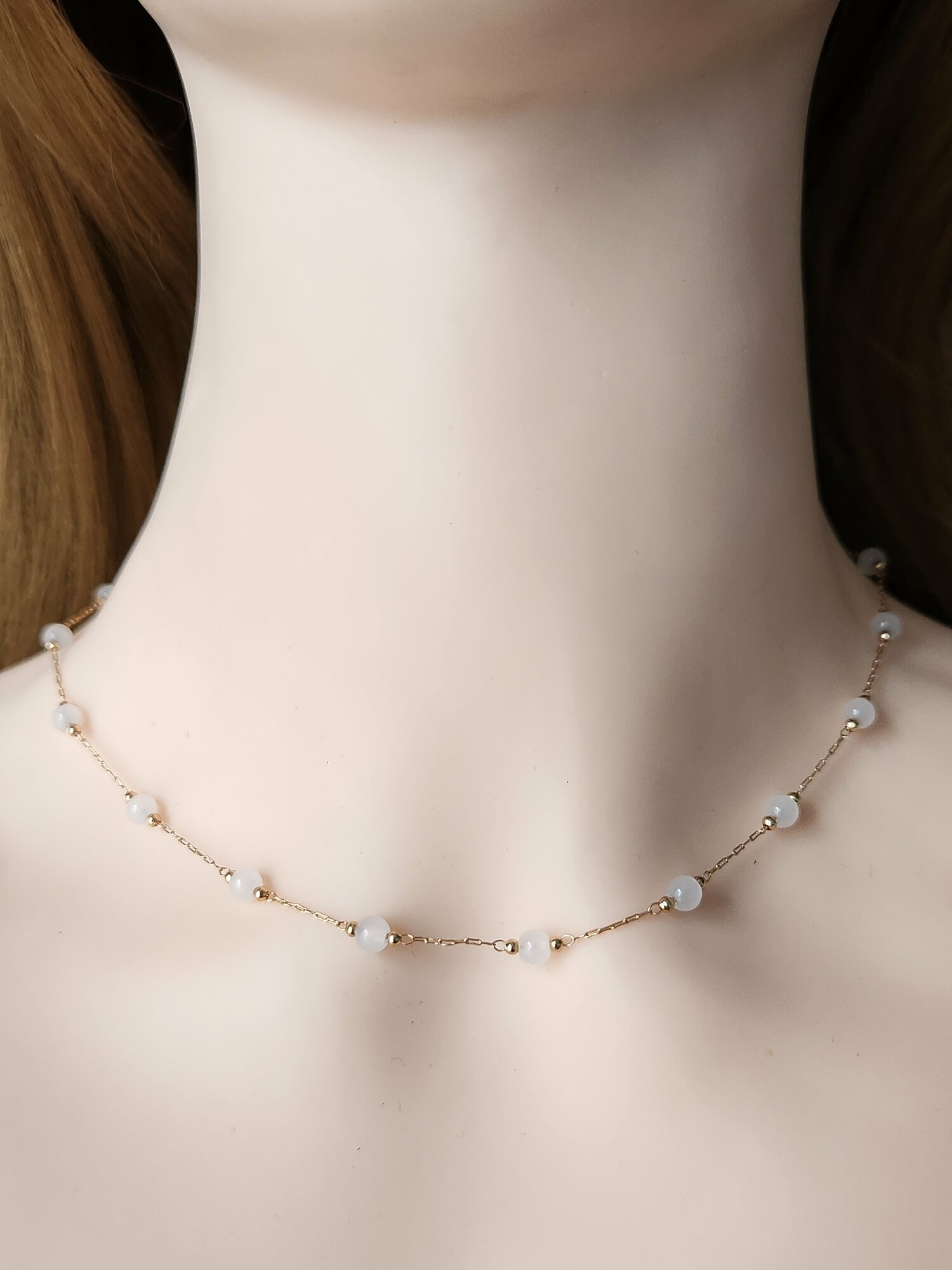 Чокер, опал