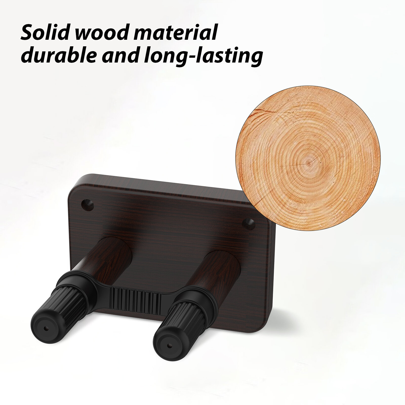 Крючок для настенного крепления гитары, деревянный крючок для сверления стены гитары, прочный держатель, вешалка, противоскользящая вешалка для акустических гитар, электрогитар, укулеле, банджо