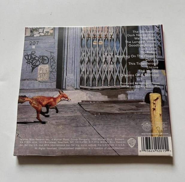 Red Hot Chili Peppers альбом The Getaway-CD selection