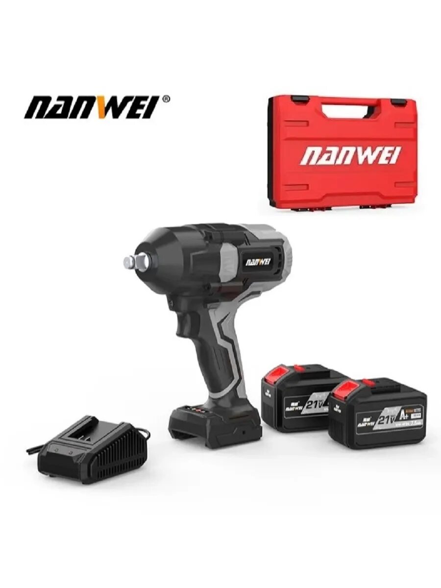 Гайковерт аккумуляторный Нанвей 600 Нм
