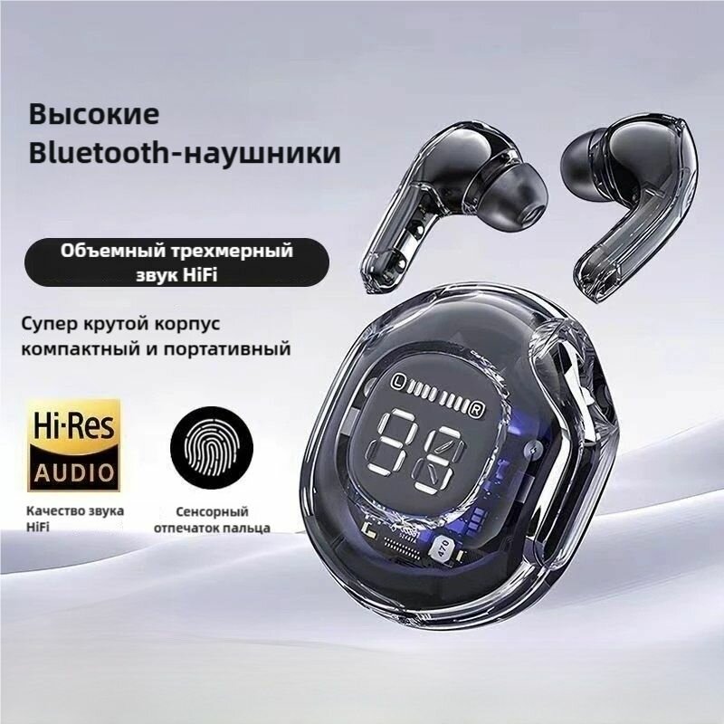 Наушники беспроводные / беспроводные наушники TWS Bluetooth с микрофоном, гарнитура