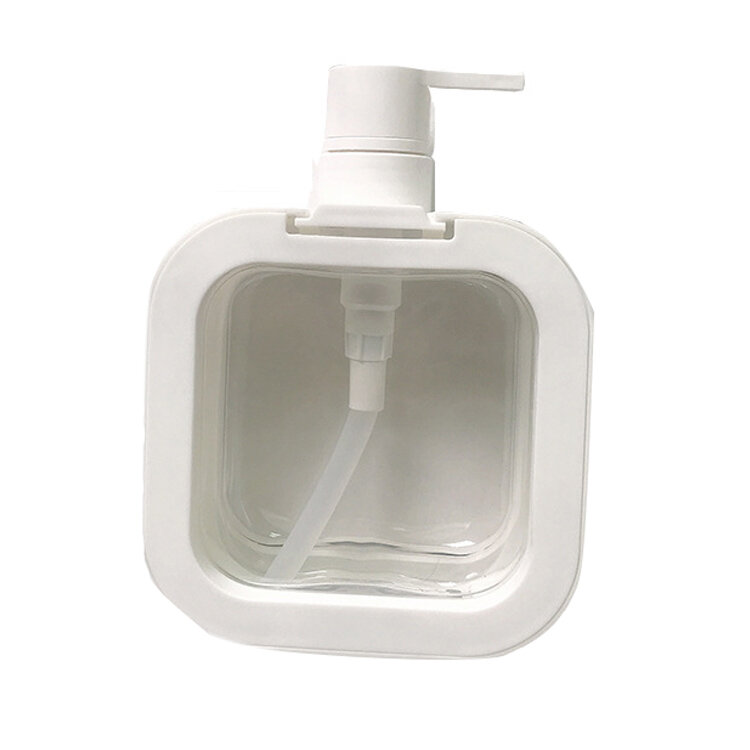 Пустой лосьон для бутылки бутылки без запаха прозрачный PET 500 мл переработанного дозатора лосьона для изгиба