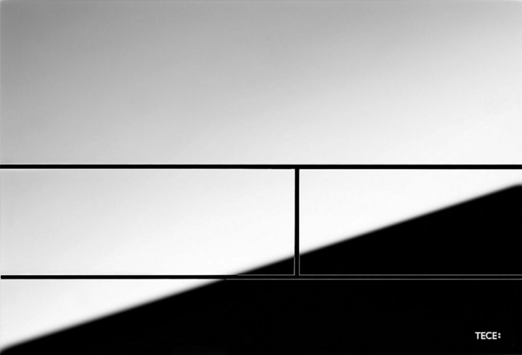 Кнопка смыва для унитаза TECE TECEsquare II 9240831, хром, для скрытого монтажа