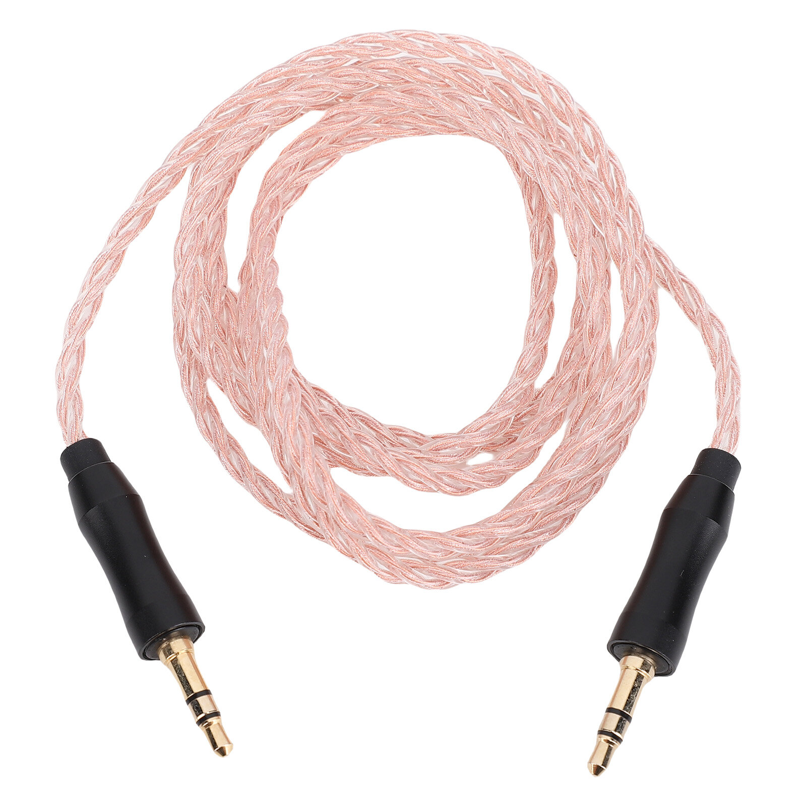 Звуковой кабель 3,5 мм, подходит для WH 1000XM6 WH 1000XM5 WH 1000XM4 4,3 фута из OFC ПВХ, замена кабеля для наушников с разъемом 3,5 мм на разъем 3,5 мм для наушников