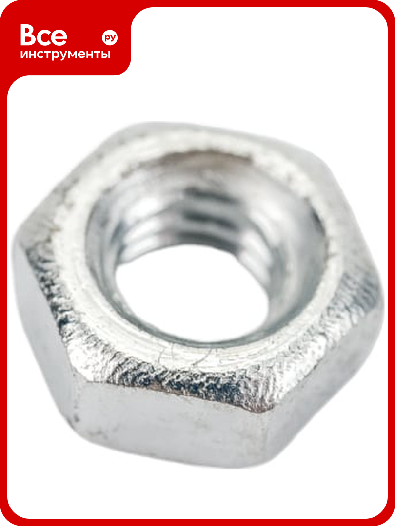 Шестигранная гайка Качественный крепеж DIN 934 М3 0300909 КЧ 2000 шт