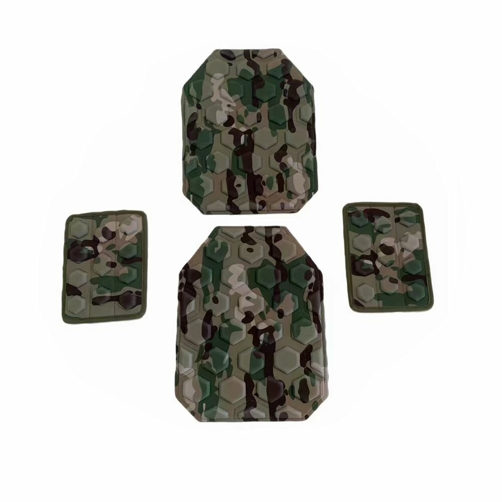 КАПы для бронежилета комплект из 4 пластин для защиты груди и боков, амортизация и воздухообмен, подходит для бронежилетов Панцирь и Yakeda