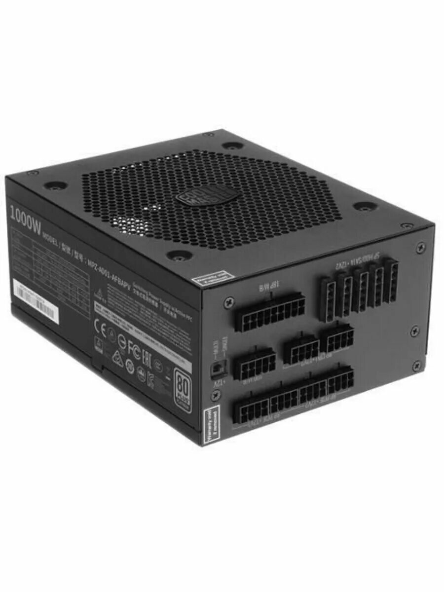 V1000 Platinum MPZ-A001-AFBAPV-EU черный 80+ Platinum