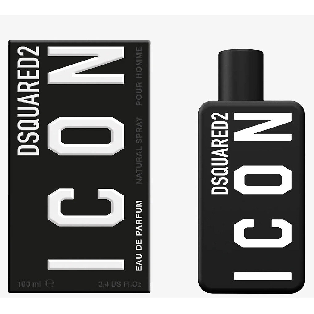 Парфюмерная вода для мужчин Dsquared 2 Icon Pour Homme 100 мл / Духи Дискваред 2 Икон Пур Ом / Икона