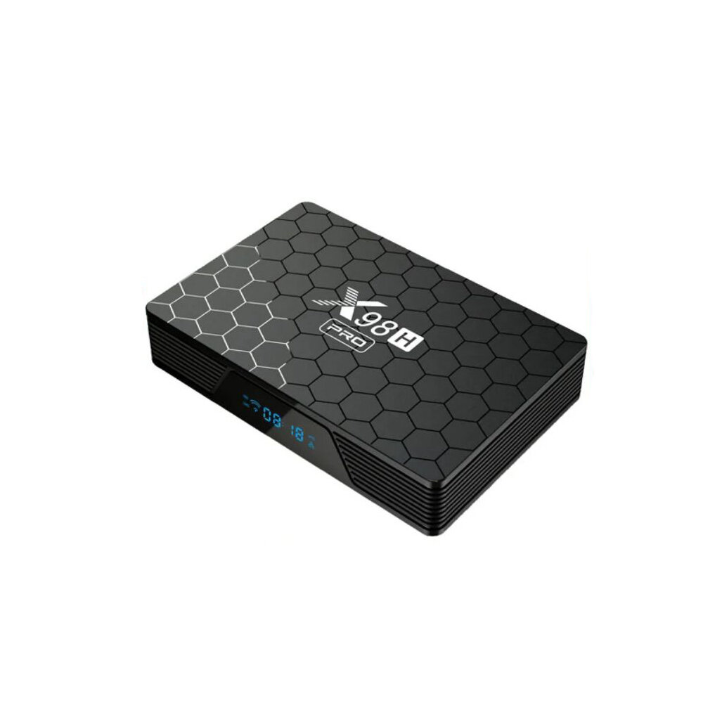 ТВ-приставка X98H Pro Android 12.0 6K Ultra HD 2.4G/5G Wifi6 4 ГБ 64 ГБ Allwinner H618 Quad Core A53 LAN 1000M BT5.0 HDR 10 медиаплеер